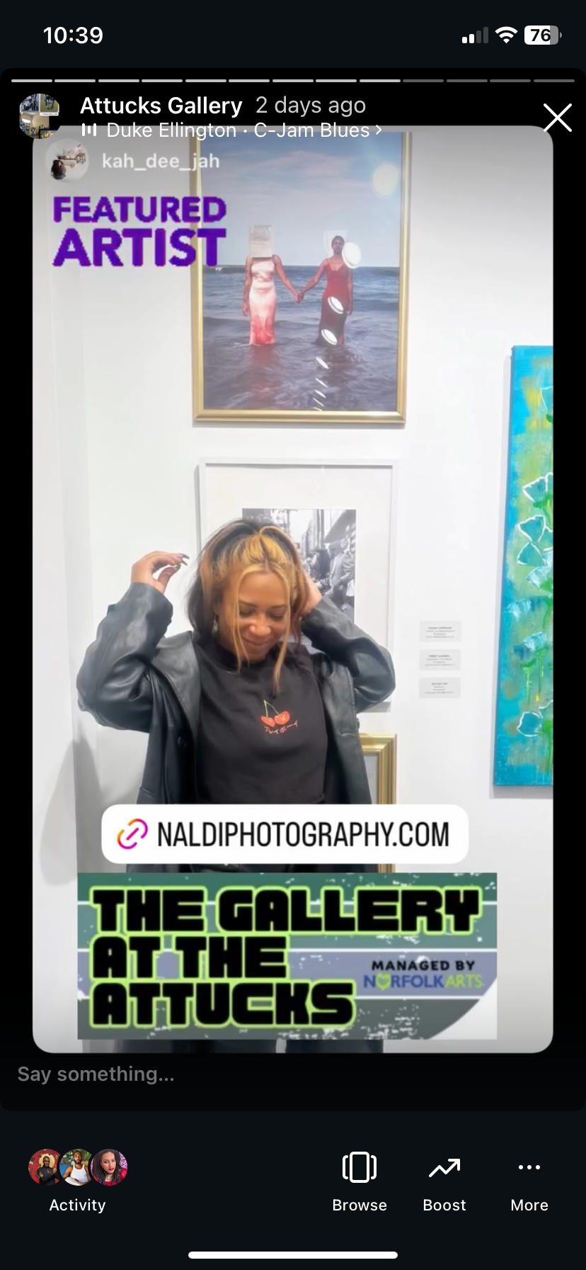 Kadija Corinaldi - Norfolk Arts