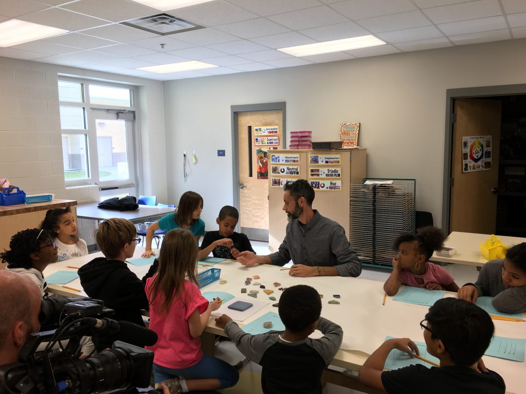 Artist visit: Marc Archambault - Norfolk Arts