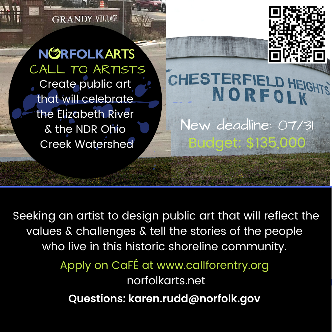 Deadline extended: 07/31 - Norfolk Arts