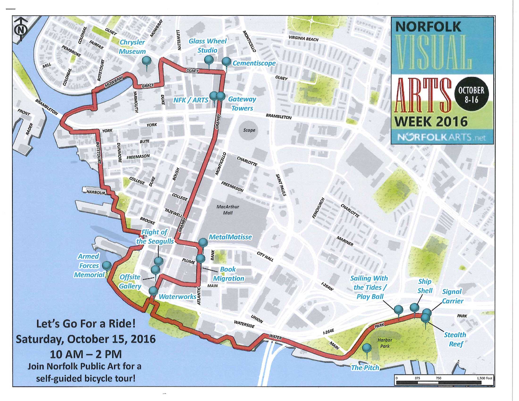 Take a Public Art Bike Ride! - Norfolk Arts
