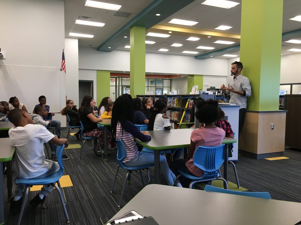 Artist visit: Marc Archambault - Norfolk Arts