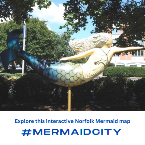 Norfolk Mermaid Map - Norfolk Arts